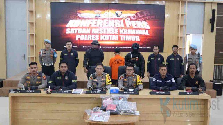 Awal Tahun 2025, Polres Kutim Berhasil Ungkap Kasus Pembunuhan » Kutim Post